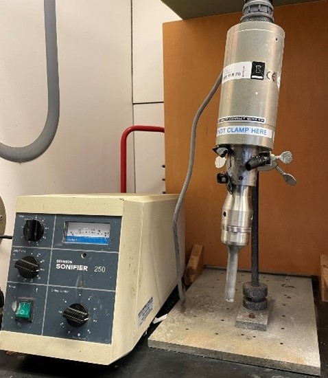 Ultrasonication (bath sonicator and probe sonicator) – CNI