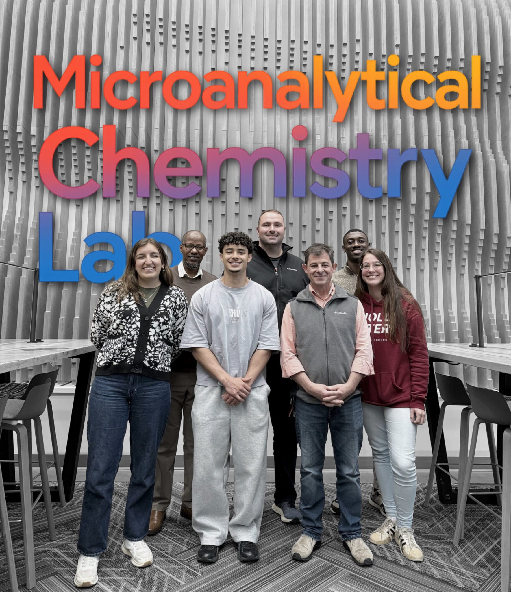 Meet the crew - Microanalytical Chemistry Lab